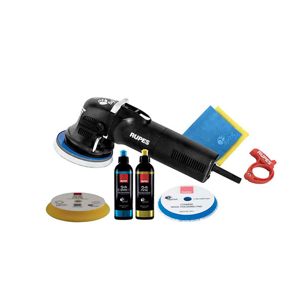 RUPES LHR12E/BAS RANDOM ORBITAL POLISHER LHR12E BIGFOOT DUETTO KIT DLX + 3 YEAR WARRANTY - T&H
